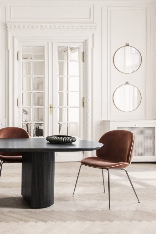 Moon table series for Gubi - Space CopenhagenSpace Copenhagen